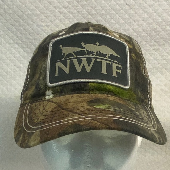 NWTF | Accessories | Nwtf Camo Est 978 Outdoor Cap Ball Cap Hunting ...